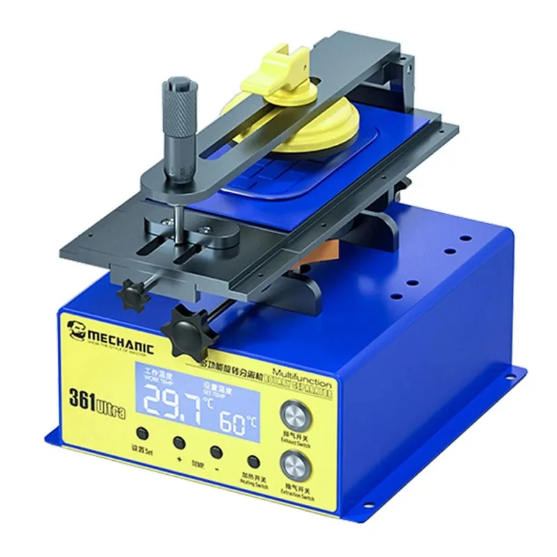 PLANCHA SEPARADORA DE PANTALLAS ROTATORIA MECHANIC 361 ULTRA – Tool Room México