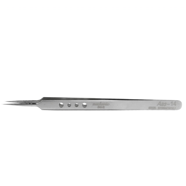 TWEEZER LARGA DE PRECISION MECHANIC AAS-14 – Tool Room México