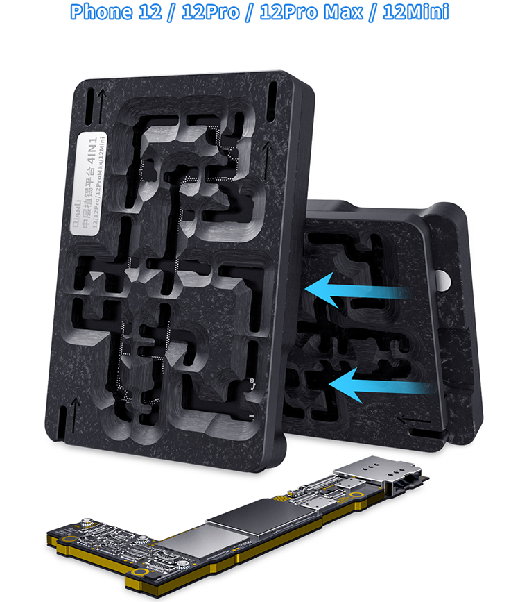 FIXTURE PARA INTERPOUSER DE IPHONE X AL 15 PRO MAX QIANLI – Tool Room ...