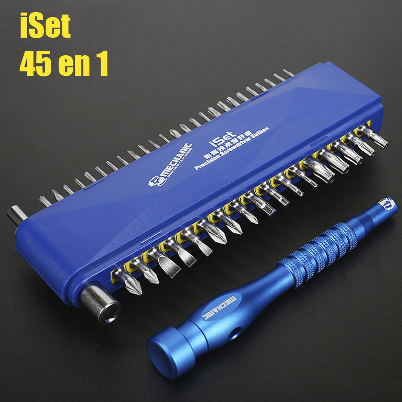 SET DE DESARMADORES 45 EN 1 MECHANIC ISET – Tool Room México